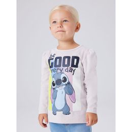 name it M&auml;dchen Langarmshirt &raquo;NMFDIANA STITCH LS TOP BOX NOOS WDI&laquo; rosa 116