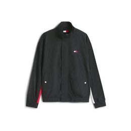 Tommy Jeans Jacke 'HERITAGE' Herren Gr&ouml;&szlig;e L rot / schwarz / wei&szlig; Sommerjacke