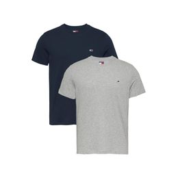 Tommy Jeans T-Shirt Herren Gr&ouml;&szlig;e L navy / graumeliert