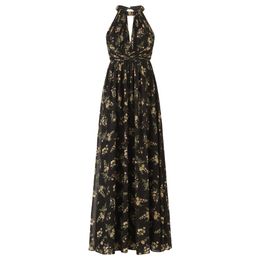 Kraimod Abendkleid Damen Gr&ouml;&szlig;e 42 braun / gr&uuml;n / rosa / schwarz Sommerkleid
