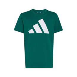 adidas Sportswear Funktionsshirt 'Essentials' Jungen Gr&ouml;&szlig;e 176 gr&uuml;n / wei&szlig;