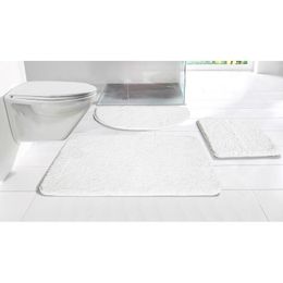 OTTO home Badematte &raquo;Inga, Badezimmer Teppich, Badvorleger&laquo; H&ouml;he 20 mm rutschhemmend beschichtet fu&szlig;bodenheizungsgeeignet schnell trocknend 