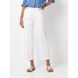 Toni Damen Toni 7/8-Hose &raquo;Sue Wide 7/8&laquo; aus sommerlich leichtem Baumwollmix, mit Dehnbund 40, N-Gr
