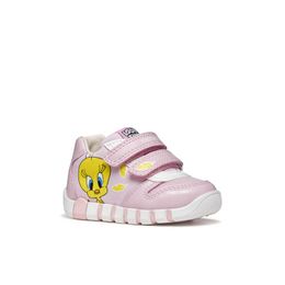 Geox M&auml;dchen Klettschuh &raquo;B IUPIDOO GIRL&laquo; Halbschuh, Sneaker mit Tweety Motiv, Gr&ouml;&szlig;enschablone zum Download 26