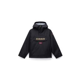 NAPAPIJRI Performance Jacket 'Rainforest' boy size 104 Beige / Neon orange / Red / Black