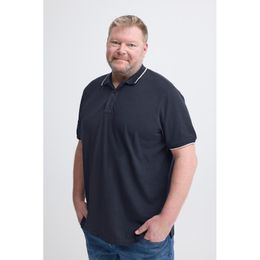 Blend Herren Poloshirt &raquo;BHEDIN POLO S/S&laquo; in gro&szlig;en Gr&ouml;&szlig;en blau XXL
