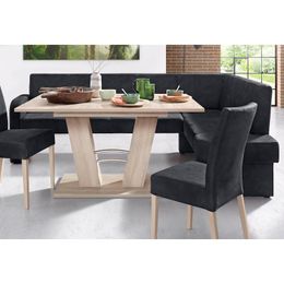 Home Affaire Eckbank &raquo;Umag&laquo; 210 x 60 cm schwarz 100% Polyester Primabelle ( Microfaser );100% Polyester Duncan ( Luxus-Microfaser) B/H/T: 210cm x 89cm