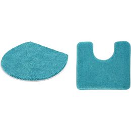 Kleine Wolke Badematte &raquo;RELAX, Badvorleger, Badezimmer Teppich&laquo; H&ouml;he 30 mm rutschhemmend beschichtet fu&szlig;bodenheizungsgeeignet Badteppich, meliert, rechteckig, rund