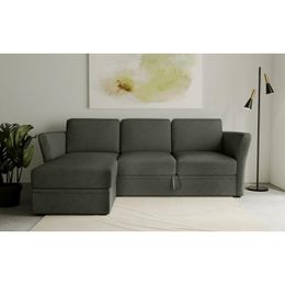 OTTO home Ecksofa &raquo;Lavars, L-Form, Schlafsofa&laquo; mit Bettfunktion und Stauraum, in zwei verschiedenen Bezugsqualit&auml;ten gr&uuml;n 62% Polypropylene, 38% 