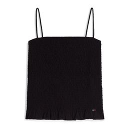 Tommy Jeans Top 'Smock Slim Strap' Damen Gr&ouml;&szlig;e M schwarz