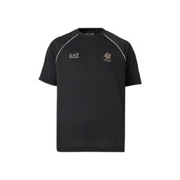 EA7 Emporio Armani Funktionsshirt Herren Gr&ouml;&szlig;e M gold / schwarz