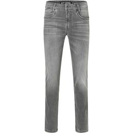 MAC Herren MAC Slim-fit-Jeans &raquo;Arne-Pipe light&laquo; schmaler figurbetonender Schnitt grau 33, L&auml;nge 34