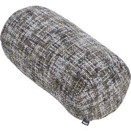 done. Dekokissen &raquo;Twist&laquo; Geflochtene Optik grau Polyester B/L: 22cm x 50cm, 1 Stk.