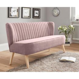 Home Affaire 2-Sitzer &raquo;Campi&laquo; bequemes K&uuml;chensofa, frei im Raum stellbar rosa 92% Polyester, 8% Nylon B/H/T: 140cm x 81cm x 67cm, Microfaser, 2-Sitzer
