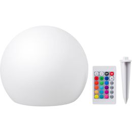 Ubbink LED Gartenleuchte &raquo;MultiBright Solar Float 25&laquo; Farbwechsler Kaltwei&szlig; RGB f&uuml;r Garten, Teich oder Pool wei&szlig; &Oslash; 25cm H: 23cm