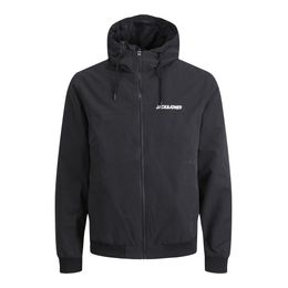 Jack & Jones Plus Jack & Jones Plus Jacke 'JJERush' Herren Gr&ouml;&szlig;e 7XL schwarz / wei&szlig; Sommerjacke