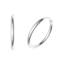 Firetti Damen Paar Creolen &raquo;Schmuck Geschenk Silber 925 2,0 mm breit&laquo; Made in Germany silber 20, Silber 925 (Sterlingsilber)