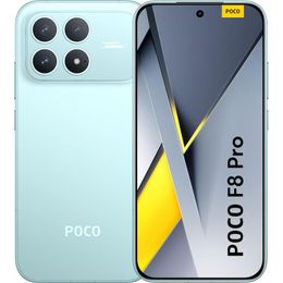 Xiaomi Smartphone &raquo;POCO F8 Pro&laquo; Blue 6,59" 120Hz POCO HyperRGB AMOLED-Display&sup2;