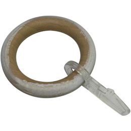 Sch&ouml;ner Wohnen Kollektion SCH&Ouml;NER WOHNEN-Kollektion Gardinenring &raquo;f&uuml;r &Oslash; 25 mm&laquo; Serie Gardinenstangen Set Mira &Oslash; 25 mm beige Holzwerkstoff 10 Stk.