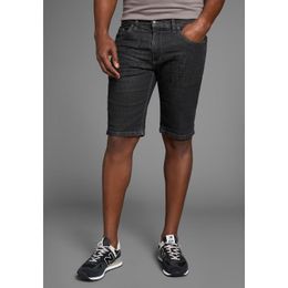 Arizona Herren Jeansshorts gerader Schnitt, niedrige Leibh&ouml;he grau 30, N-Gr