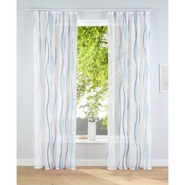 OTTO home Gardine &raquo;Dimona&laquo; Kr&auml;uselband 2 Stk. tlg. 2er-Set, Bestseller, Polyester, Wellen wei&szlig; Voile, Polyester 145cm, Kr&auml;uselband, 140cm
