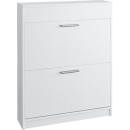 OTTO home Schuhschrank &raquo;Bill&laquo; Breite 75 cm wei&szlig; Holzwerkstoff wei&szlig;, B/H/T: 75cm x 95cm x 21cm