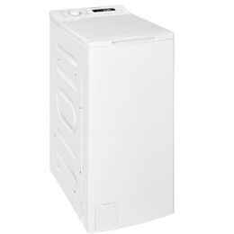 Exquisit Waschmaschine Toplader &raquo;LTO1207-030Aweiss&laquo; 7,5 kg 1200 U/min R&uuml;ckenschonend: bequem von oben zu beladen mit softer T&uuml;r&ouml;ffnung Elegantes 