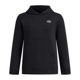 Under Armour Herren Kapuzensweatshirt &raquo;UA B RIVAL FLEECE HOODIE&laquo;, f&uuml;r Jugendliche, mit Kapuze, aus Baumwolle und Polyester schwarz XL