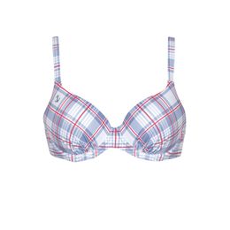 Olympia Bikinitop Damen Gr&ouml;&szlig;e 90 lavendel / rot / wei&szlig;