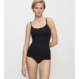 Triumph Damen Shapinghemd &raquo;Trendy Sensation&laquo; Spaghetti-Tr&auml;ger, Rundhals-Ausschnitt, figurbetont schwarz L, N-Gr