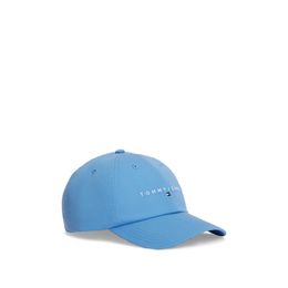 Tommy Jeans Unisex Baseball Cap &raquo;TJM LINEAR LOGO&laquo; Regular fit mit festem Schirm blau Einheitsgr&ouml;&szlig;e