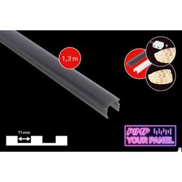 Briloner Leuchten LED-Stripe-Profil &raquo;PIMP YOUR PANEL&laquo; 130 cm, Wohnzimmer, Flur, Schlafzimmer, Wand, Deko Gesamtl&auml;nge 1,3m