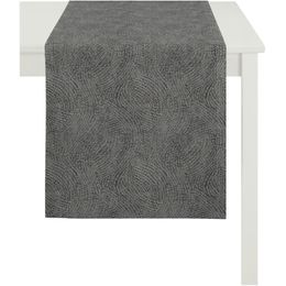 Apelt Tischl&auml;ufer &raquo;1102 Loft Style, Jacquard&laquo; schwarz Polyester, Viskose B/L: 48cm x 140cm, 1 Stk., rechteckig