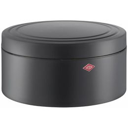Wesco Keksdose &raquo;Classic Line - Geb&auml;ckdose&laquo; Dose mit Deckel & Kunststoffring / schlie&szlig;t dicht, 4 L schwarz Stahlblech B/H/L: 12,4cm