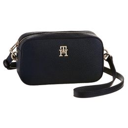 Tommy Hilfiger Damen Mini Bag &raquo;TH EMBLEM CAMERA BAG&laquo; mit TH-Emblem vorne blau B/H/T: 20,5cm x 12cm x 7cm