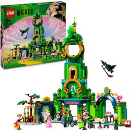 Lego Konstruktionsspielsteine &raquo;Willkommen in Emerald City (75684), Lego Wicked&laquo; Made in Europe bunt Einheitsgr&ouml;&szlig;e Konstruktionsspielsteine