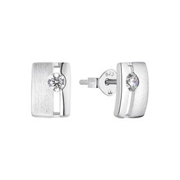 Amor Damen Paar Ohrstecker &raquo;, 2016911&laquo; mit Zirkonia (synth.) bunt Silber 925 (Sterlingsilber)