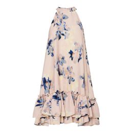 YAS Kleid 'YASSeraki' Damen Gr&ouml;&szlig;e 34 nachtblau / rosa Sommerkleid