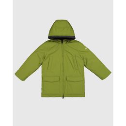 Champion Jungen Wintermantel &raquo;Hooded Jacket&laquo; mit Kapuze, wasserabweisendes und windabweisendes Obermaterial gr&uuml;n L (152/158)