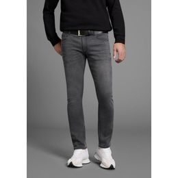 Bruno Banani Herren Slim-fit-Jeans &raquo;Grady&laquo; schmale Beinweite, niedrige Leibh&ouml;he, figurbetonte Silhouette grau 40, L&auml;nge 34
