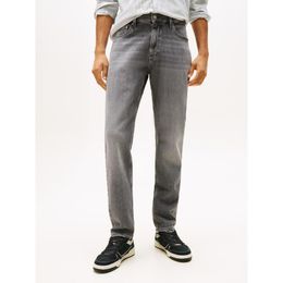 Tommy Jeans Herren Slim-fit-Jeans &raquo;Ryan Regular Slim Straight&laquo; Slim‐Straight‐Jeans aus hochwertigem Denim regul&auml;rer Leibh&ouml;he grau 30, L&auml;nge 34