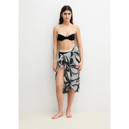 Marc O'Polo Marc O'polo Damen Marc O'Polo Bandeau-Bikini-Top &raquo;Contrast Color Binding&laquo; schwarz 80, Cup E