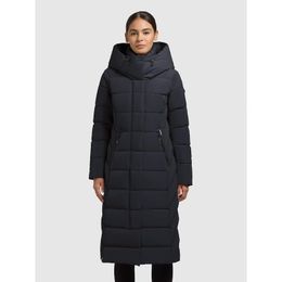 Khujo Damen Khujo Steppmantel &raquo;TAMKE&laquo; aus Polyester und Nylon, gerade Passform schwarz S (36)