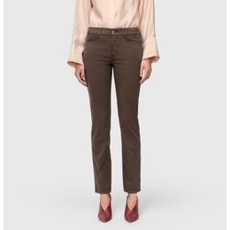 MAC Damen MAC Stretch-Jeans &raquo;Dream&laquo; mit Stretch f&uuml;r den perfekten Sitz braun 44, L&auml;nge 32