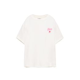 Pull&Bear Pull&bear T-Shirt 'STWD' Damen Gr&ouml;&szlig;e L pink / rot / wei&szlig;