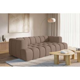 homsy by Ana Johnson Big-Sofa &raquo;&raquo;XL&laquo; BOUBELLE Design-Sofa extra tief, Bubble-Optik, Breite 246 cm&laquo; 4-Sitzer mit Wellenunterfederung, XL Sitztiefe 100 