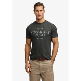 Superdry Herren Rundhalsshirt &raquo;1954 Company Relaxed Tee&laquo; Baumwolle, relaxed fit L