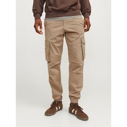 Jack & Jones Jack & Jones Herren Cargohose &raquo;JPSTKANE NOAH CUFFED CARGO NOOS&laquo; beige L, N-Gr
