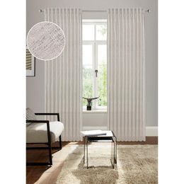 Bruno Banani Gardine &raquo;Jaden&laquo; Multifunktionsband 1 Stk. tlg. modern, zeitloser Schal, Leinenoptik beige Polyester 145cm, Multifunktionsband, 140cm