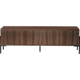 OTTO home Lowboard &raquo;Valloire&laquo; Kommode, Push-to-open Funktion, Breite 176 cm braun Holzwerkstoff, MDF B/H/T: 176cm x 55cm x 38cm, 4 Stk.